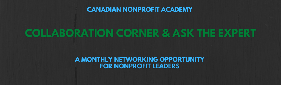 Collaboration Corner - Canadian Nonprofit Academy - The Canadian ...